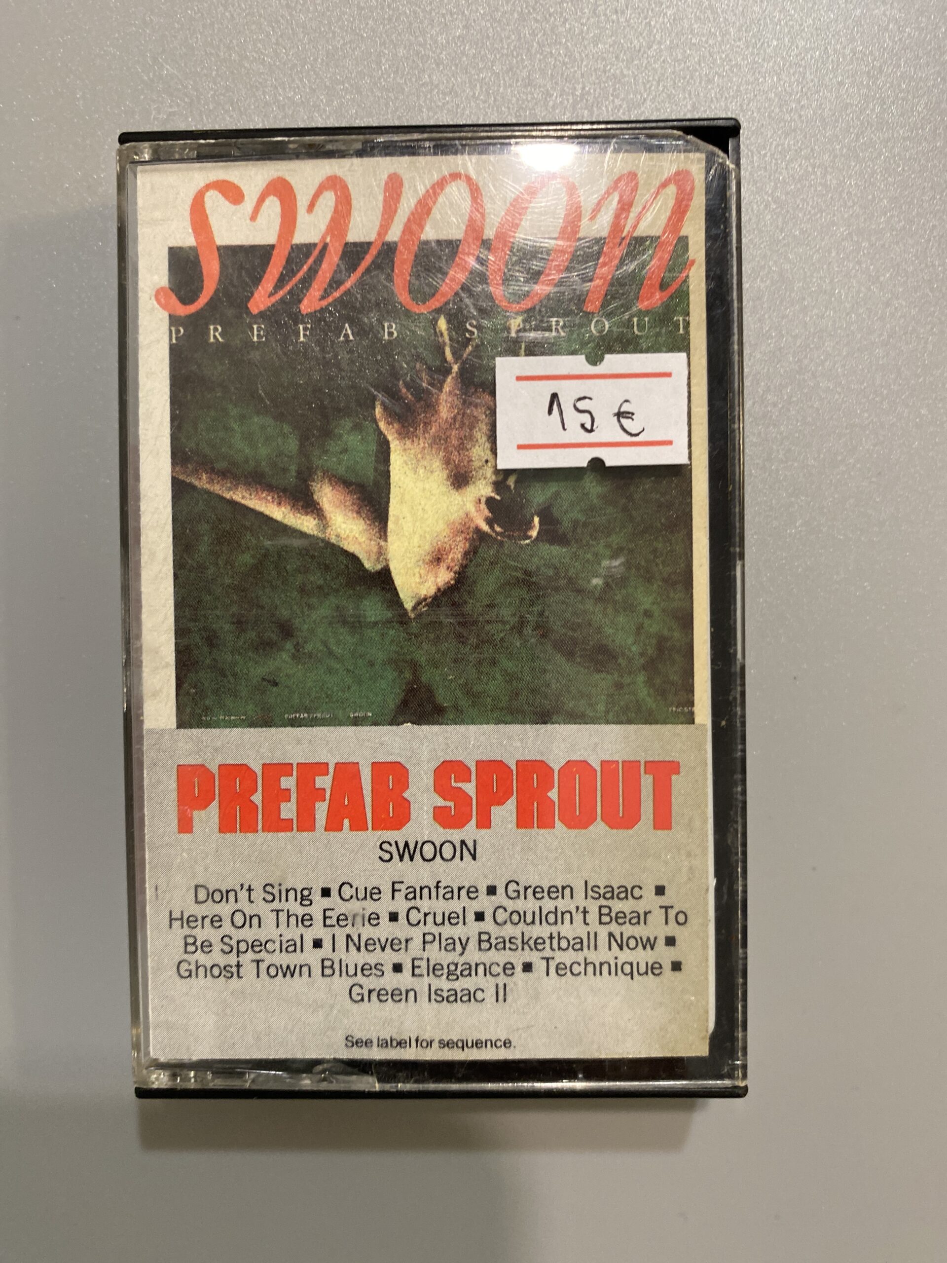 PREFAB SPROUT - SWOON CASSETTE TAPE - Backstage Records Store Zagreb